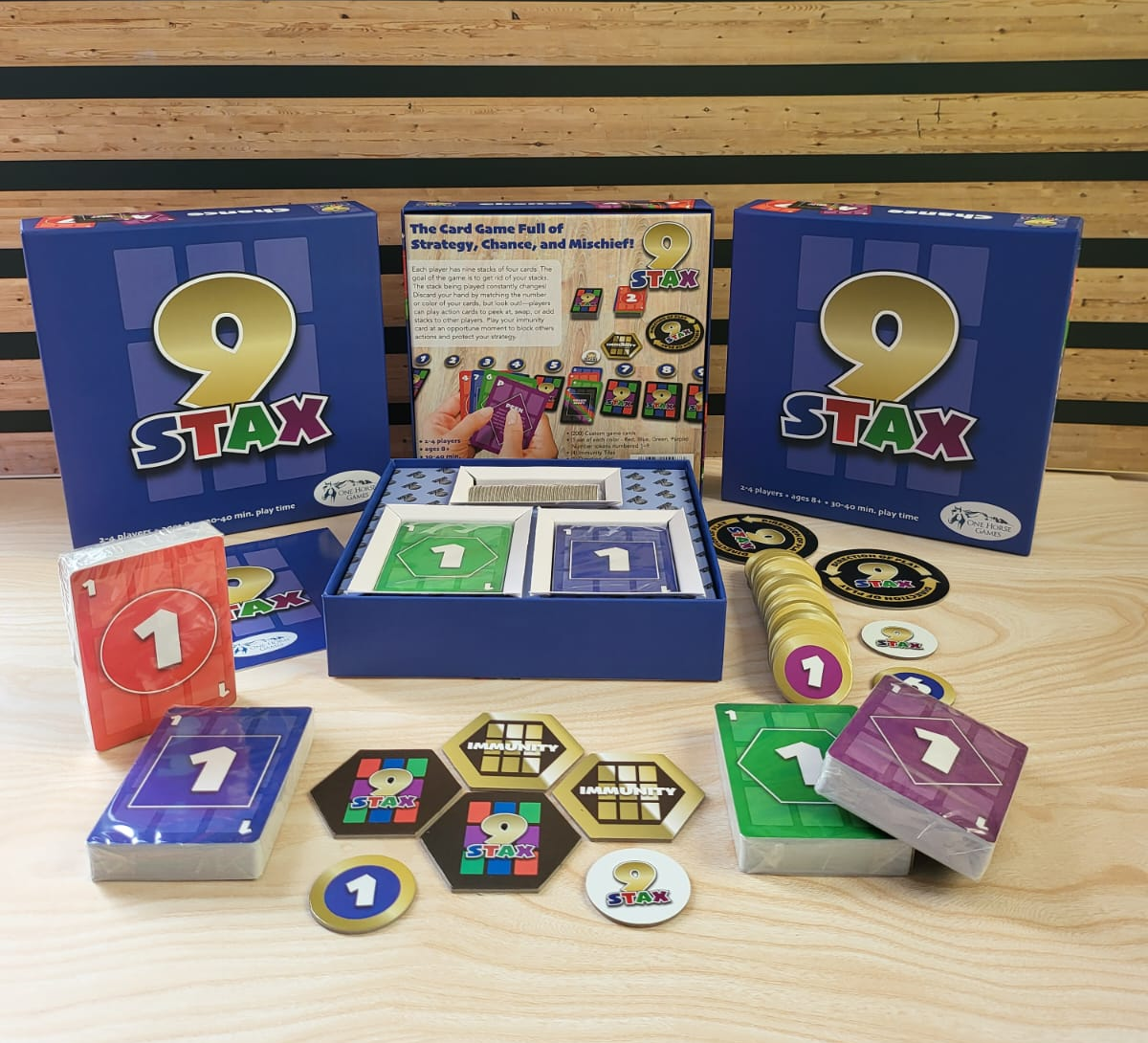 9STAX – The Card Game Full of Strategy, Chance, and Mischief!